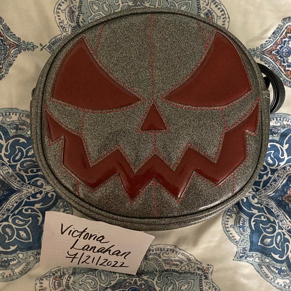 Love Pain and Stitches | Bags | Lps Grey Glitter And Red Meanie | Poshmark